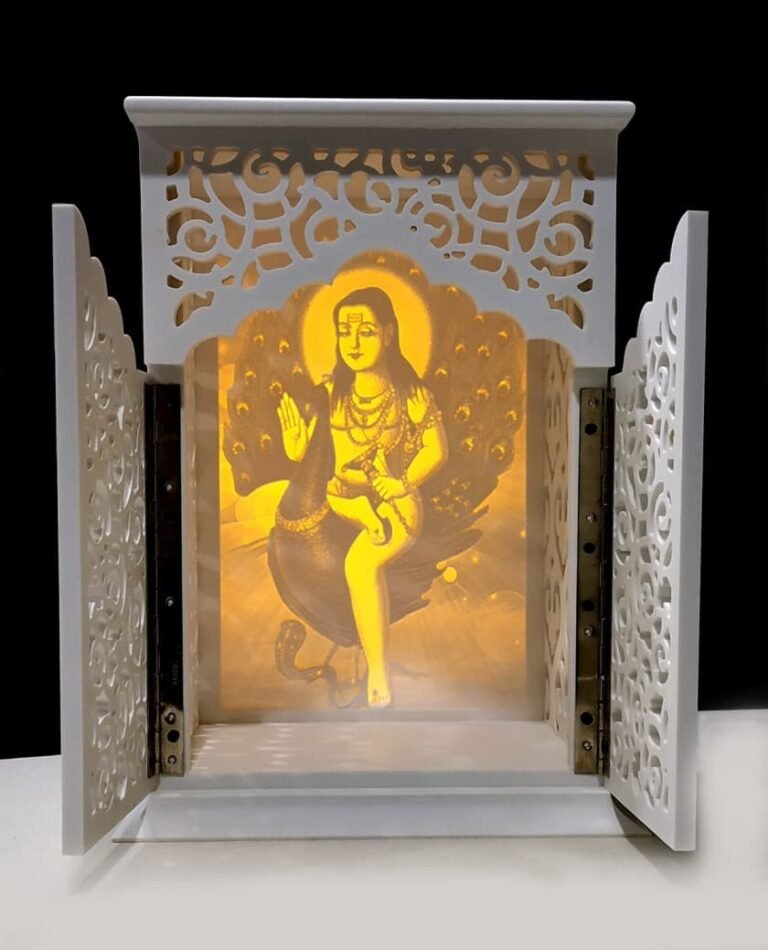 21 Best Ever Corian Temple Design Ideas For Home - Mandir Interiors ...